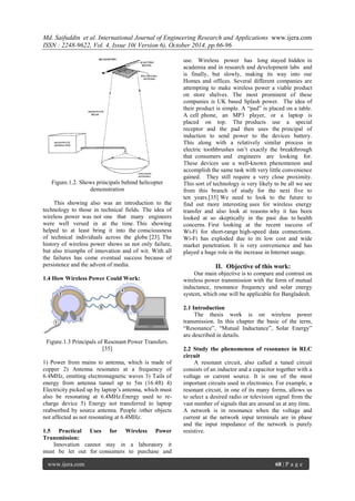 Wireless Power Transmission Compare and Contrast with the Form of ...
