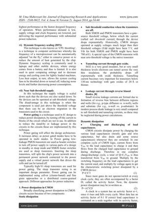 Power Gating Based Ground Bounce Noise Reduction | PDF