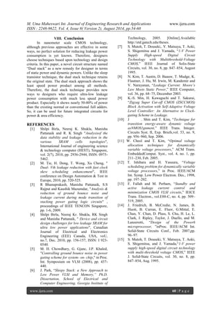 Power Gating Based Ground Bounce Noise Reduction | PDF
