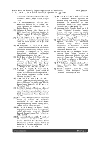 Voltage Profile Improvement of distribution system Using Particle Swarm Optimization | PDF ...