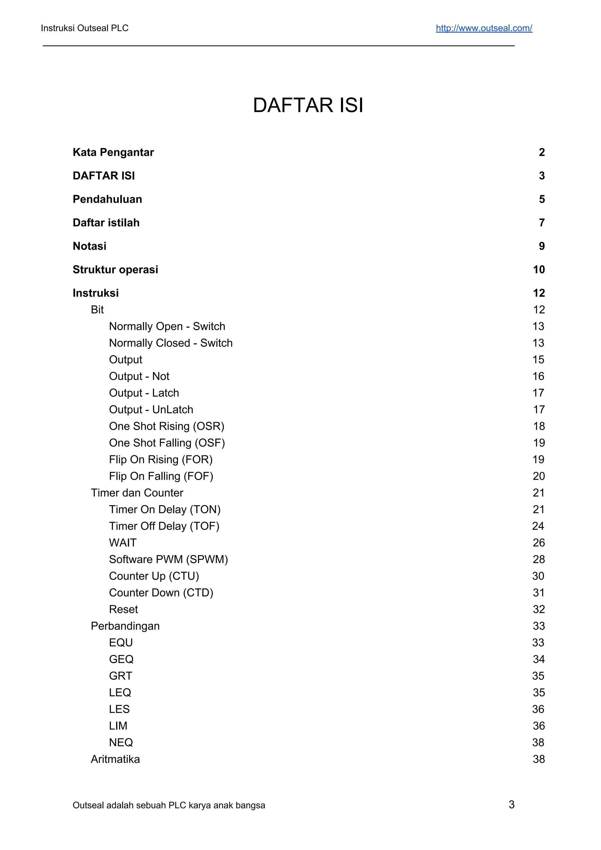 outseal studio version 1.0.1 con PLC Arduino | PDF