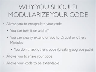 Intro to Drupal Module Developement | PPT