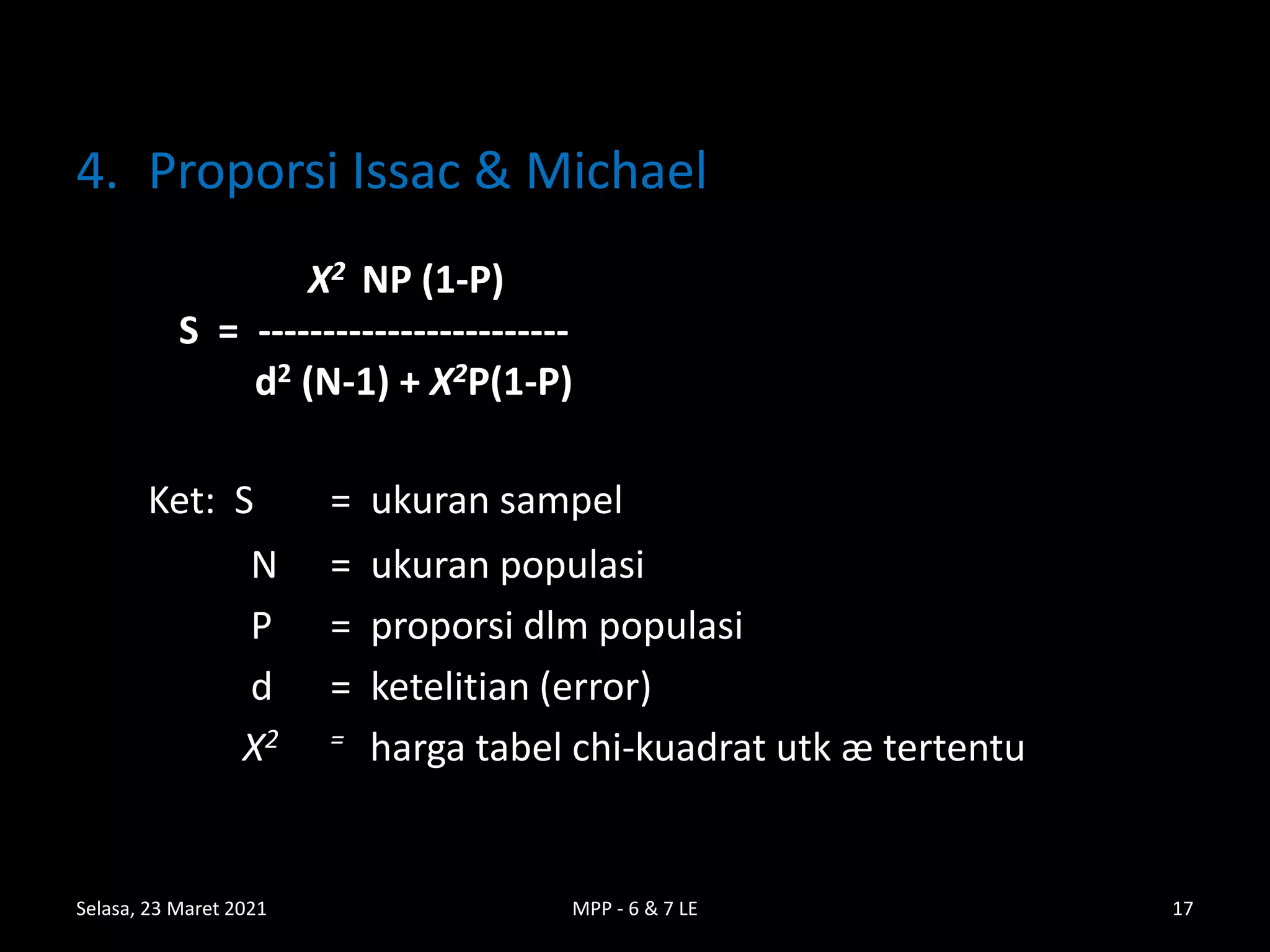 Metode Pengambilan Sampel-Metode Penelitian Penyuluhan Part 6 & 7 | PPT