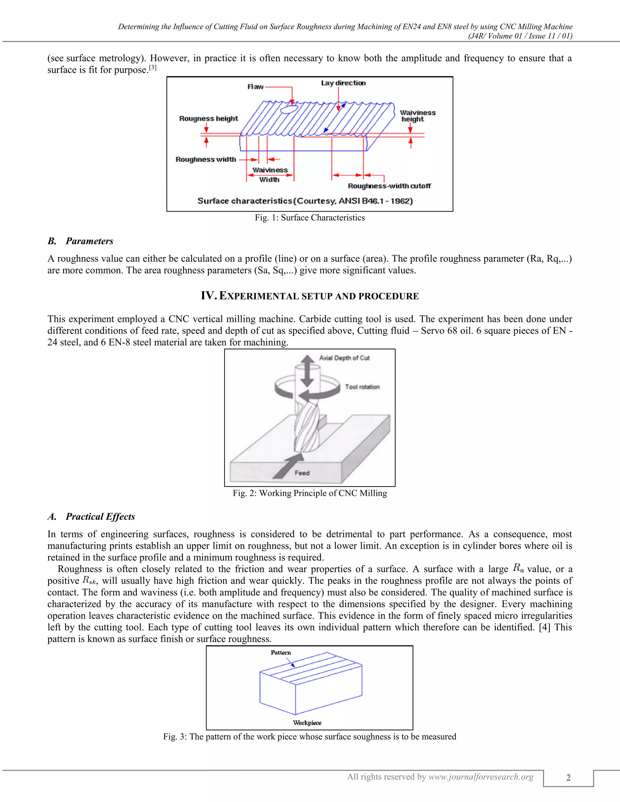 Determining The Influence Of Cutting Fluid On Surface Roughness During Machining Of En24 And En8