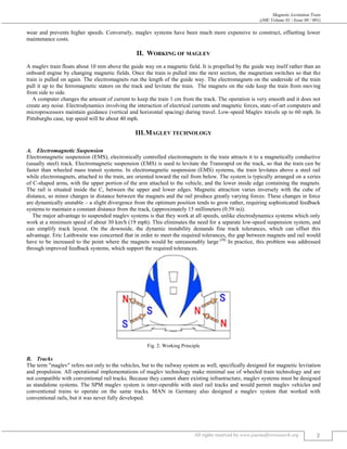MAGNETIC LEVITATION TRAIN | PDF