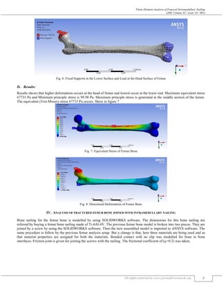 FINITE ELEMENT ANALYSIS OF FEMORAL INTRAMEDULLARY NAILING | PDF