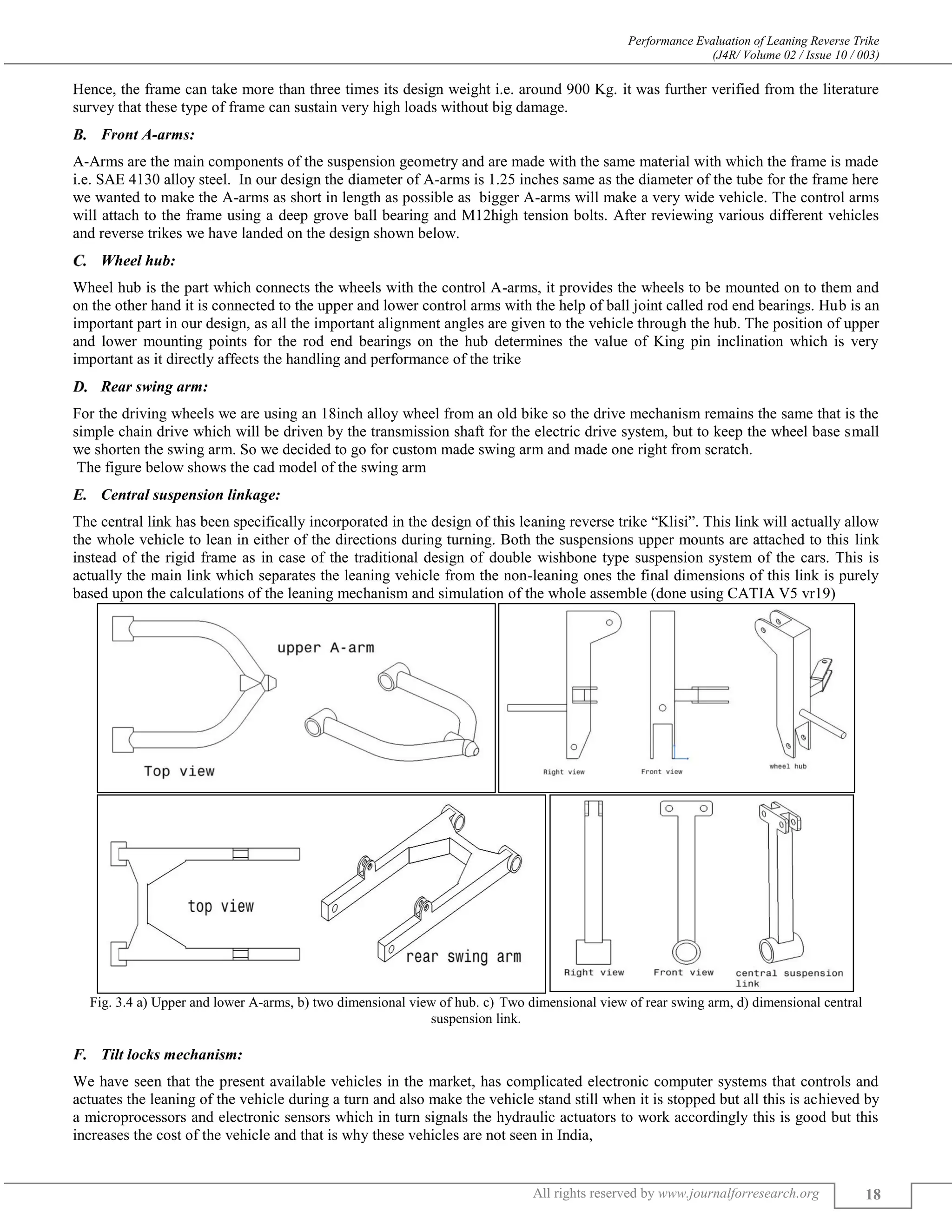 PERFORMANCE EVALUATION OF LEANING REVERSE TRIKE | PDF