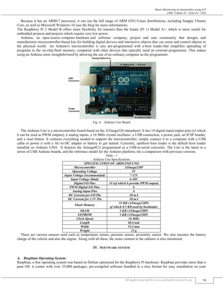 SMART MONITORING OF AUTOMOBILE USING IOT | PDF