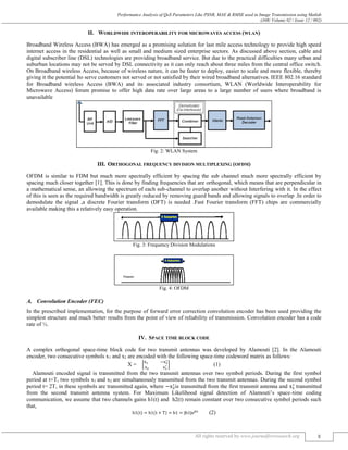 PERFORMANCE ANALYSIS OF QOS PARAMETERS LIKE PSNR, MAE & RMSE USED IN IMAGE TRANSMISSION USING ...