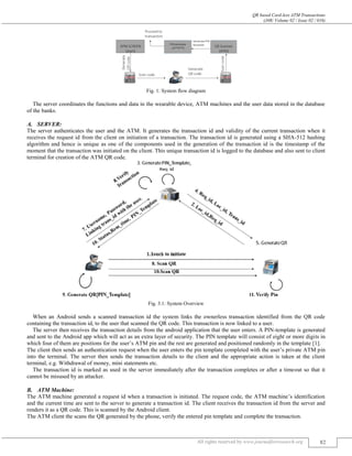 QR BASED CARD-LESS ATM TRANSACTIONS | PDF