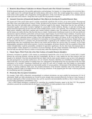 BIOMETRIC REMOTE AUTHENTICATION | PDF