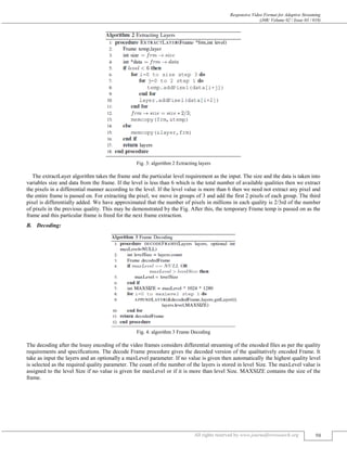 RESPONSIVE VIDEO FORMAT FOR ADAPTIVE STREAMING | PDF | Video Software ...