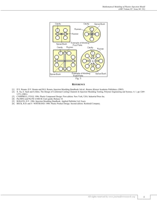 MATHEMATICAL MODELING OF PLASTICS INJECTION MOULD | PDF