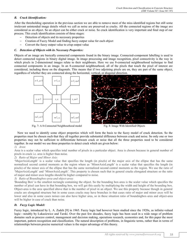 CRACK DETECTION AND CLASSIFICATION IN CONCRETE STRUCTURE | PDF