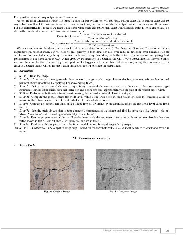 Crack Detection And Classification In Concrete Structure