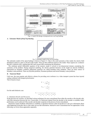 DISTRIBUTION OF ELECTRIC FIELD ANALYSIS IN 36 KV ROOF TOP BUSHING BY ...
