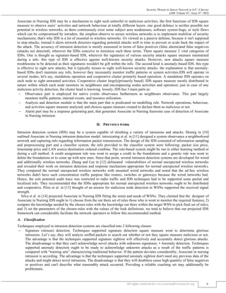 SECURITY THREATS IN SENSOR NETWORK IN IOT: A SURVEY | PDF