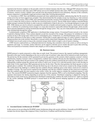 PROVABLE DATA PROCESSING (PDP) A MODEL FOR CLIENT'S SECURED DATA ON CLOUD | PDF