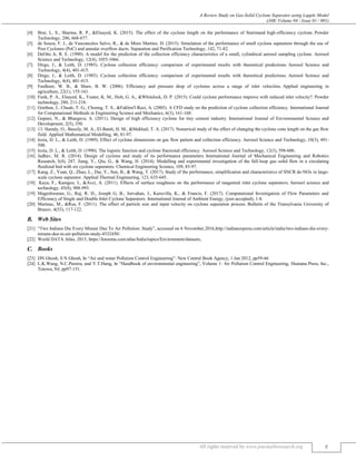 A REVIEW STUDY ON GAS-SOLID CYCLONE SEPARATOR USING LAPPLE MODEL ...