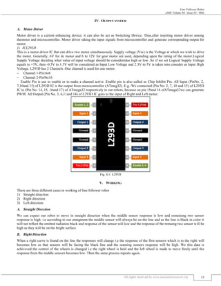 LINE FOLLOWER ROBOT | J4RV4I1010 | PDF
