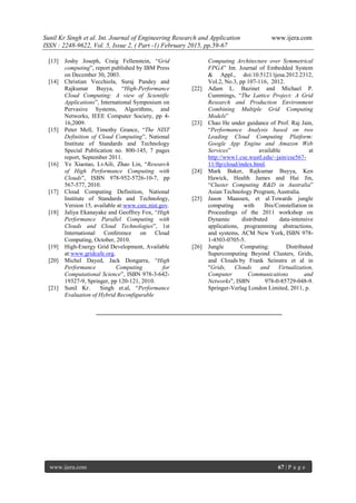 Achieving High Performance Distributed System: Using Grid, Cluster and Cloud Computing | PDF
