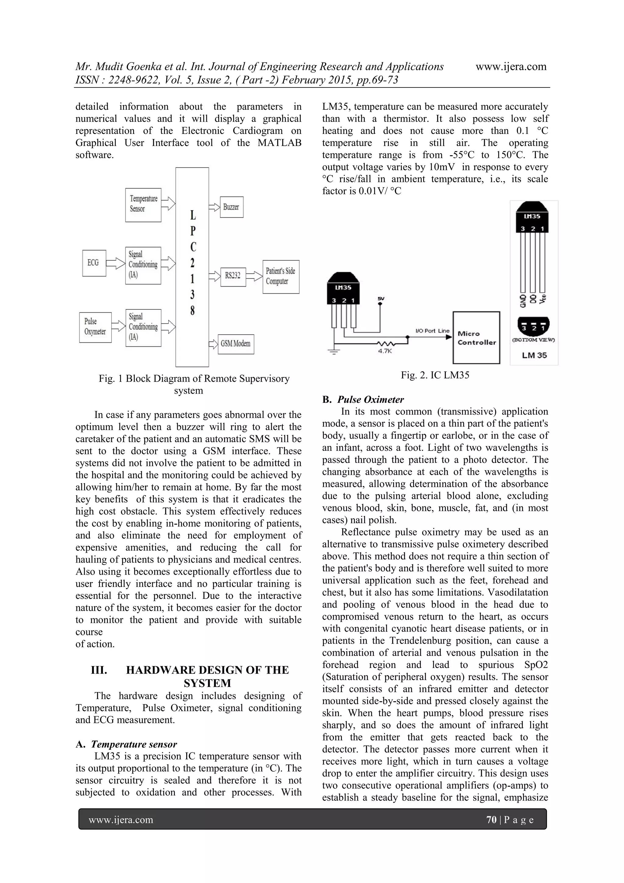 Design and Implementation of Real Time Remote Supervisory System | PDF