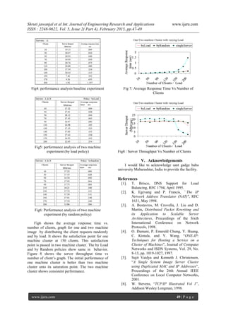 Single System Image Server Cluster | PDF