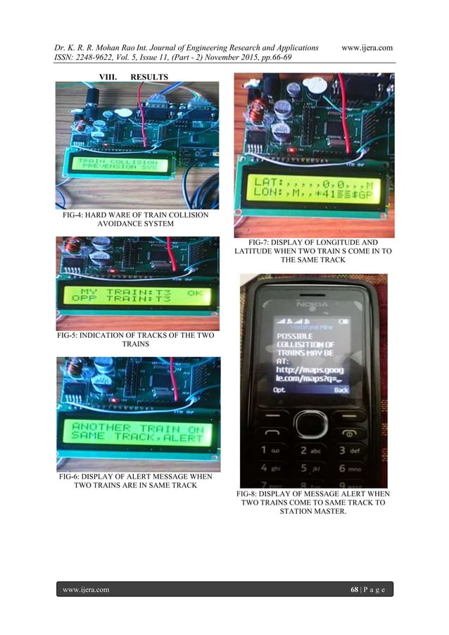 Collision Avoidance of Trains Using Arm7 | PDF