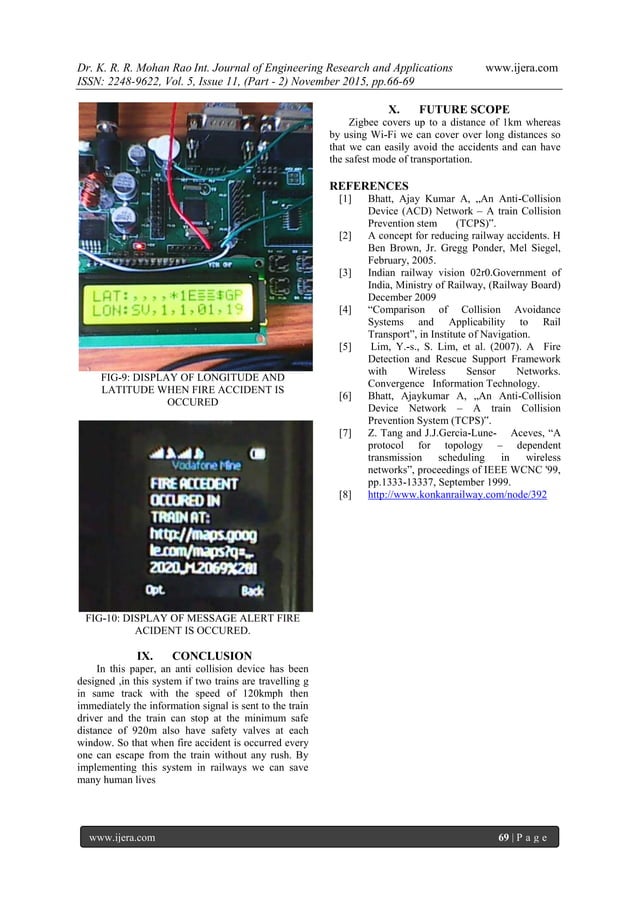 Collision Avoidance of Trains Using Arm7 | PDF