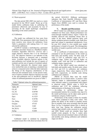 Modelling of runoff response in a semi-arid coastal watershed using SWAT | PDF | Agriculture ...