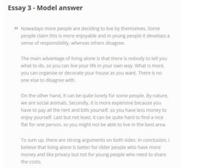 Essay writing FCE | PPTX