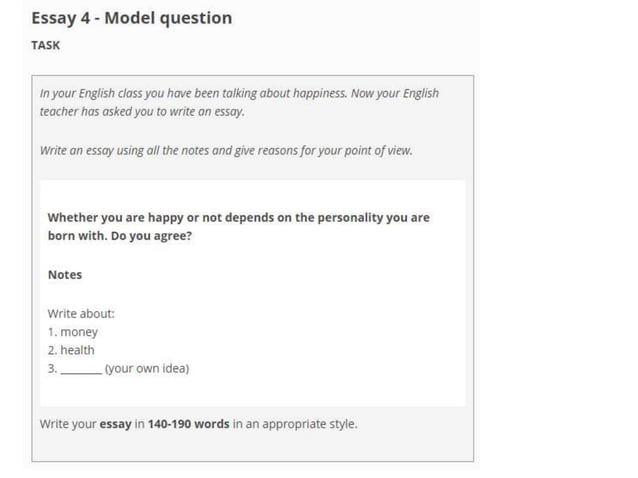 Essay writing FCE | PPTX | Homework and Study | Education