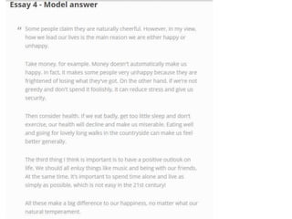 Essay writing FCE | PPTX