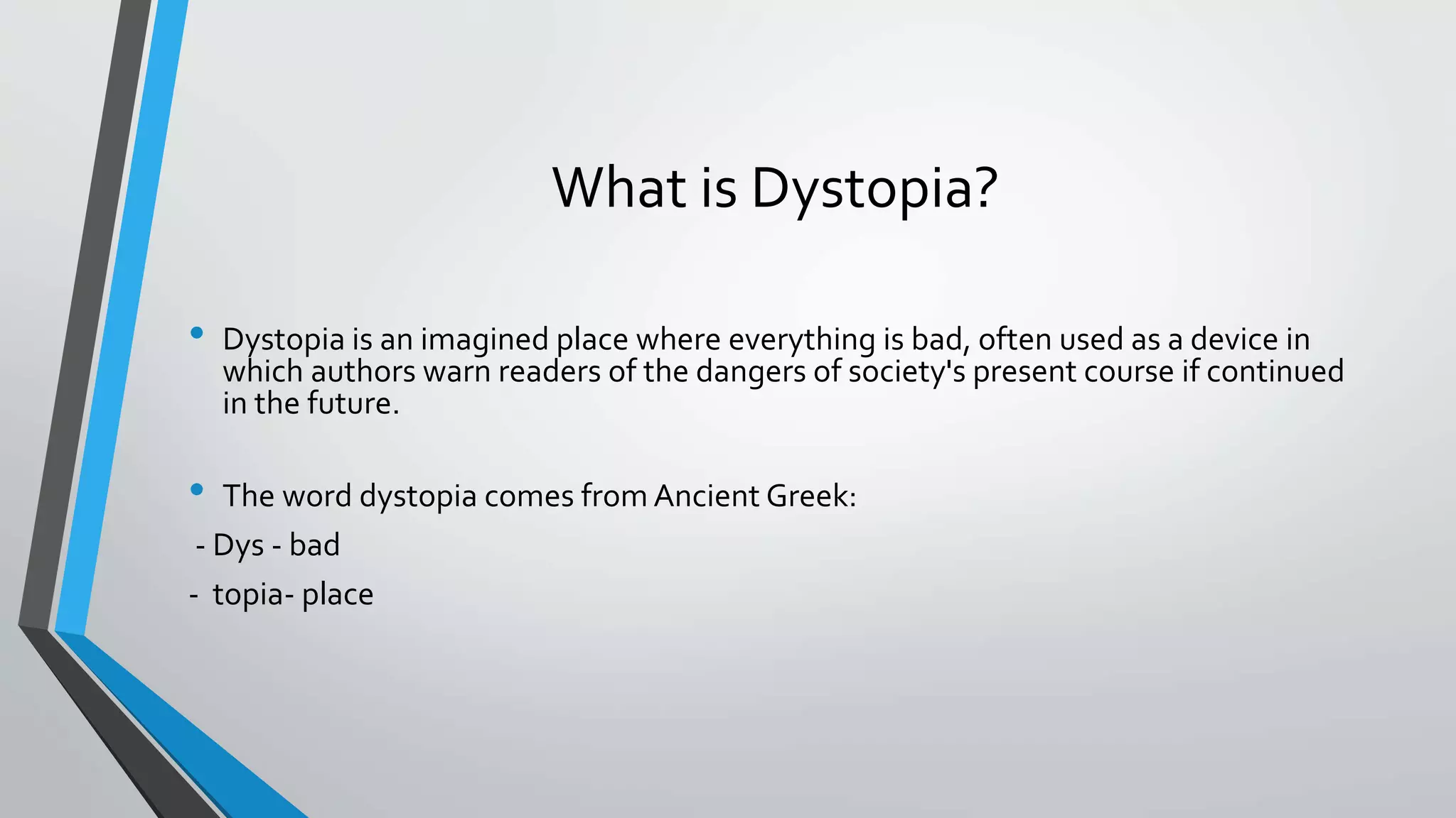 Dystopia | PPTX