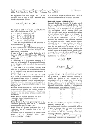 A case study on Machine scheduling and sequencing using Meta heuristics ...