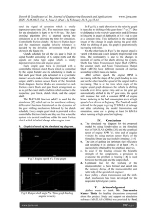 Computational modelling of six speed hybrid gear box and its simulation ...