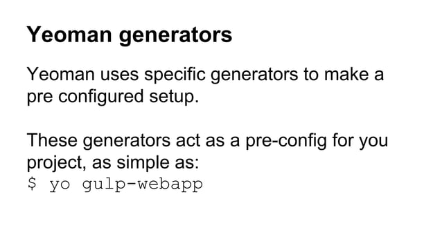 Automated Development Workflow with Gulp | PPT