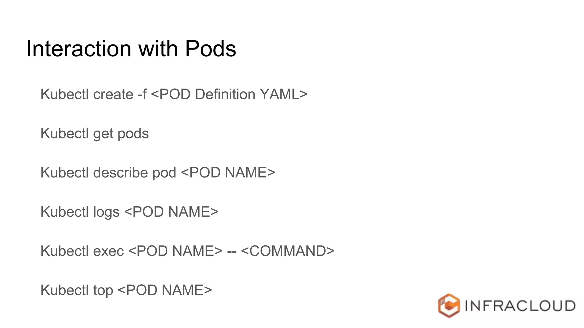 Lifecycle of a pod | PPTX