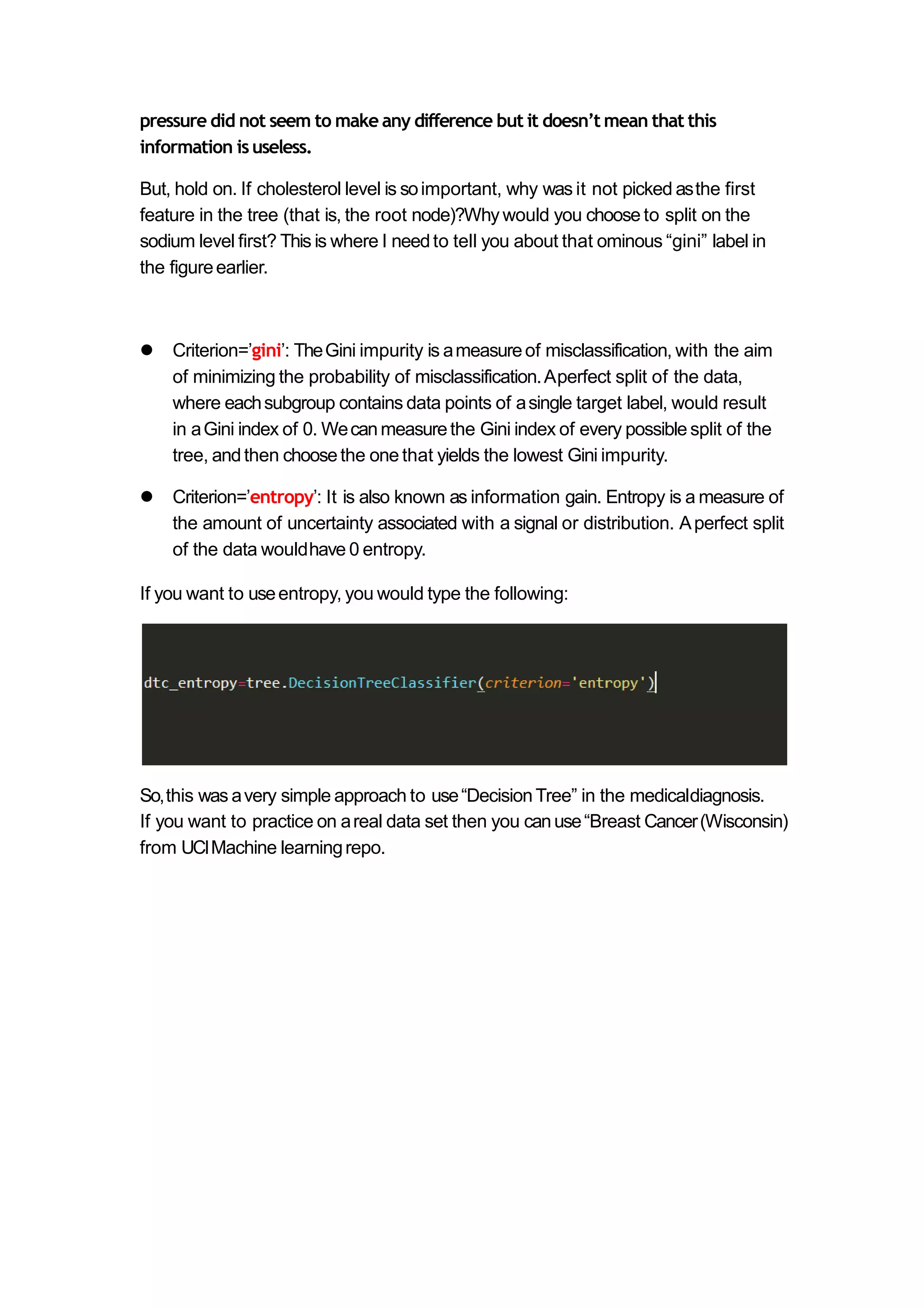 Medical diagnosis using decision tree | PPTX