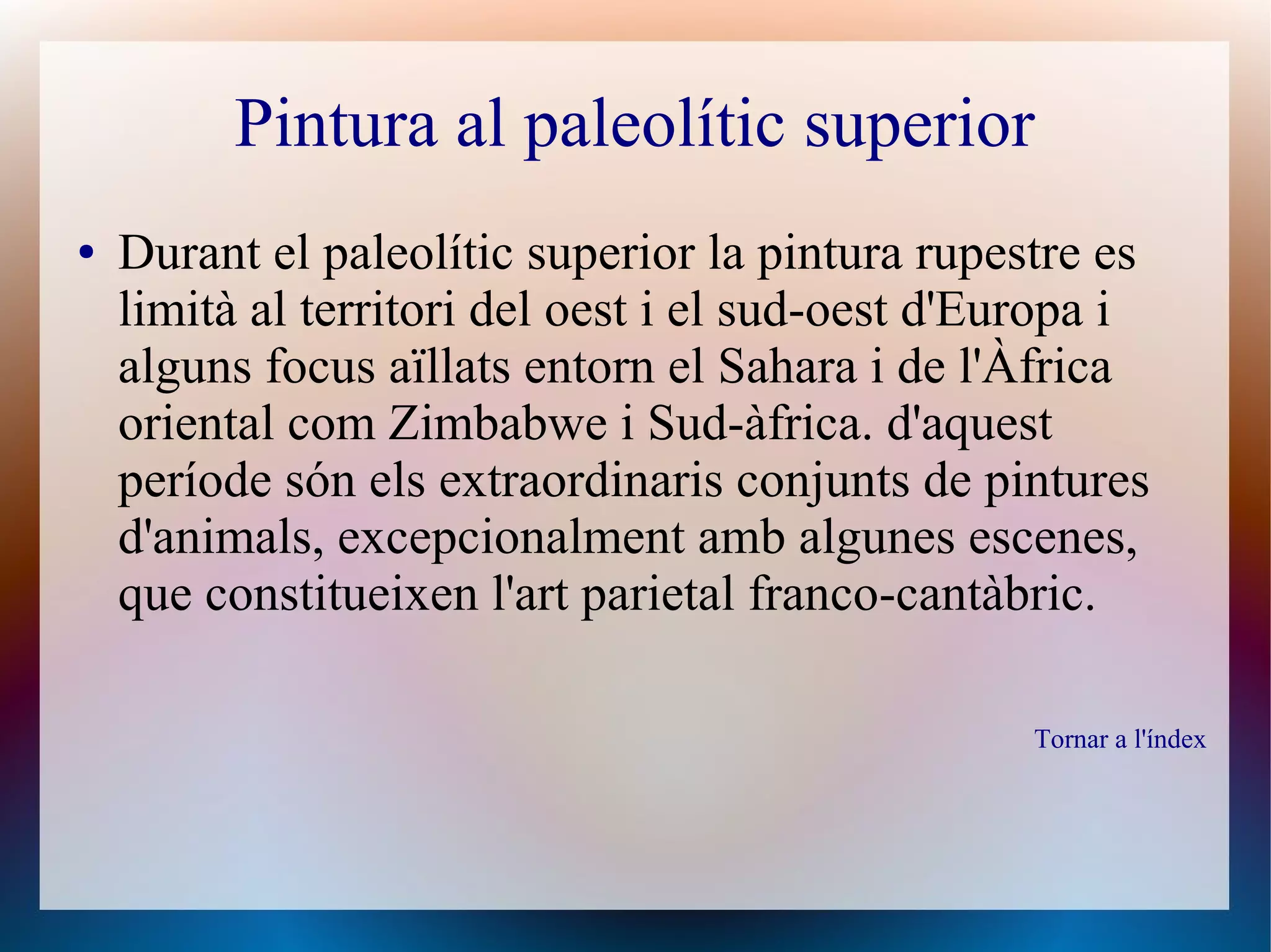 Pintures rupestres | PPT