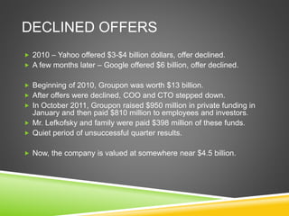 Groupon Case Study | PPTX