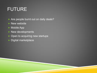 Groupon Case Study | PPTX