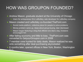 Groupon Case Study | PPTX