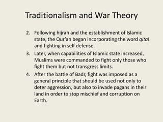 C5 - Islamic Theory of IR | PDF