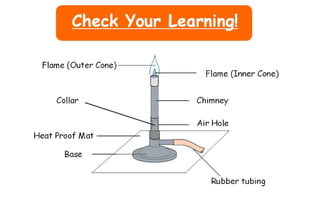 J7, using the bunsen burner, wk | PDF
