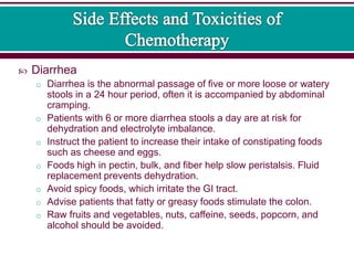 2. Side effects and toxicities of chemotherapy | PPTX