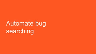 Bug prediction + sdlc automation | PPTX