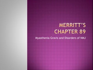 NMJ (test with answer until 2017) | PPT