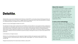 The Deloitte Consumer Tracker Q3 | PDF