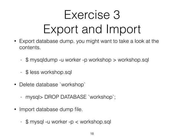 MySQL for beginners | PPT